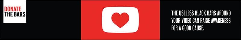 Donate the Bars turns vertical video blank space into charity ...