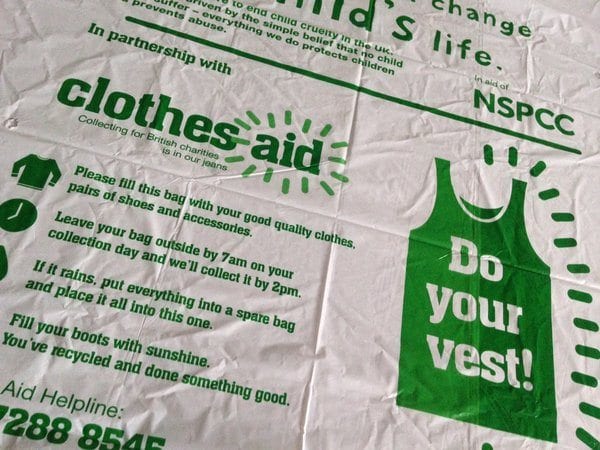 New guidance for door-to-door charity collection bag companies | UK ...