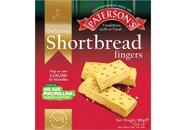 Paterson's Shortbread raises over £100k for Macmillan | UK Fundraising