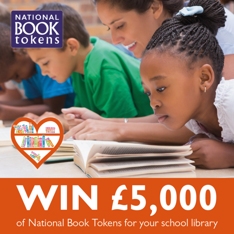 Win £5,000 of book tokens for a school library - UK Fundraising