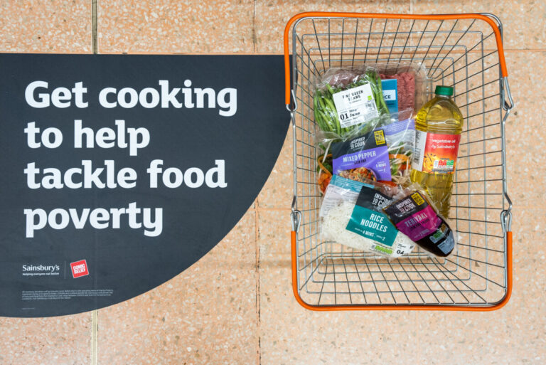 Sainsbury's to help Comic Relief to tackle food poverty - UK Fundraising
