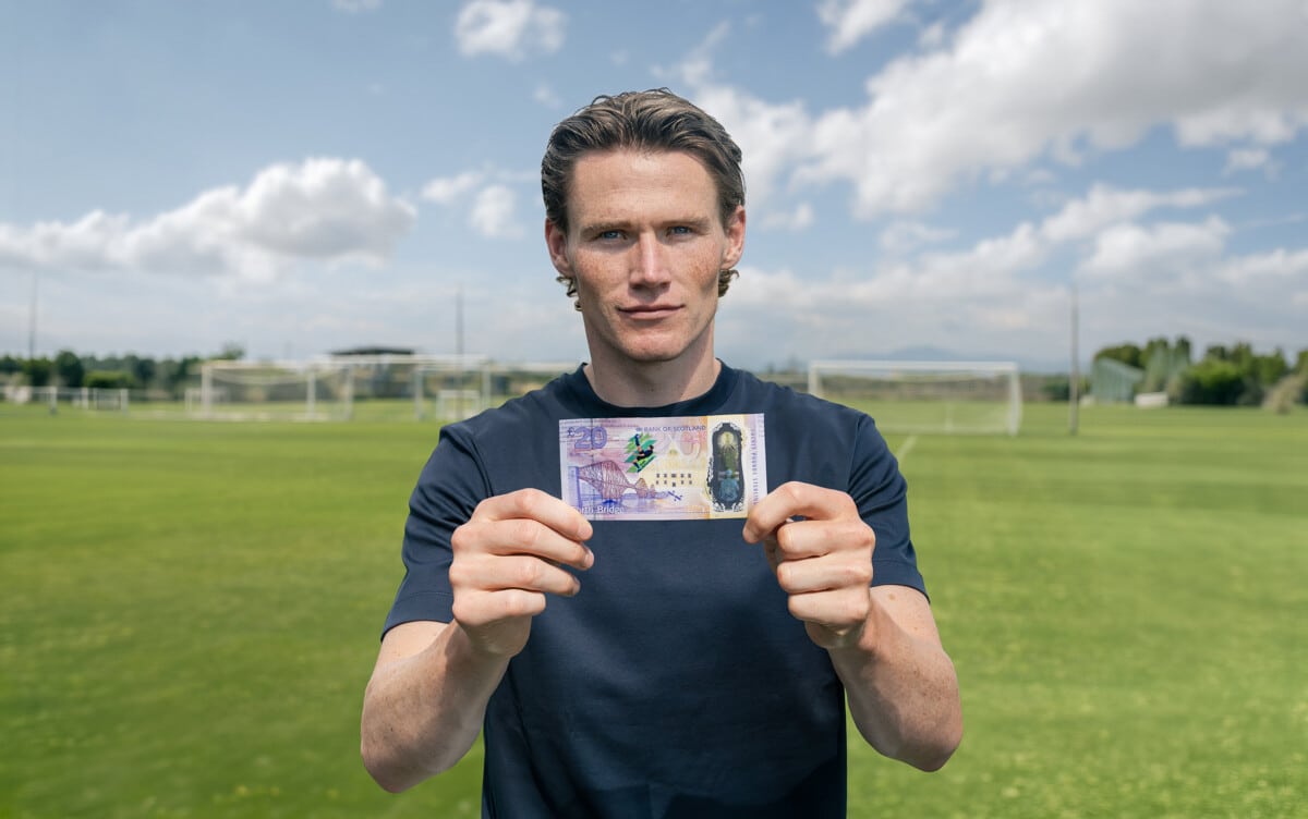 Scott McTominay Banknote Celebrates Scottish Football - UK Fundraising
