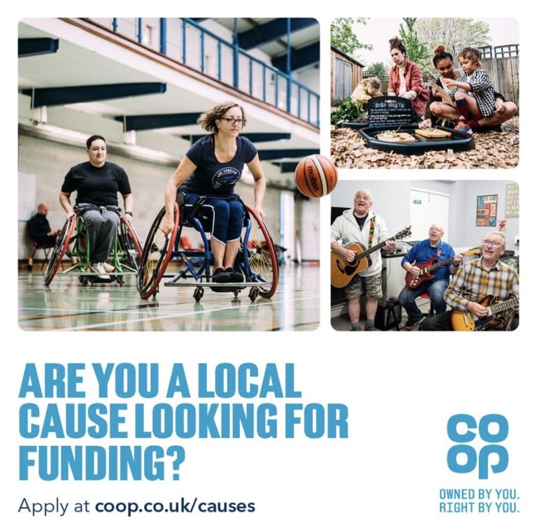 Co-op Community Fund Opens for Grassroots Initiatives - UK Fundraising
