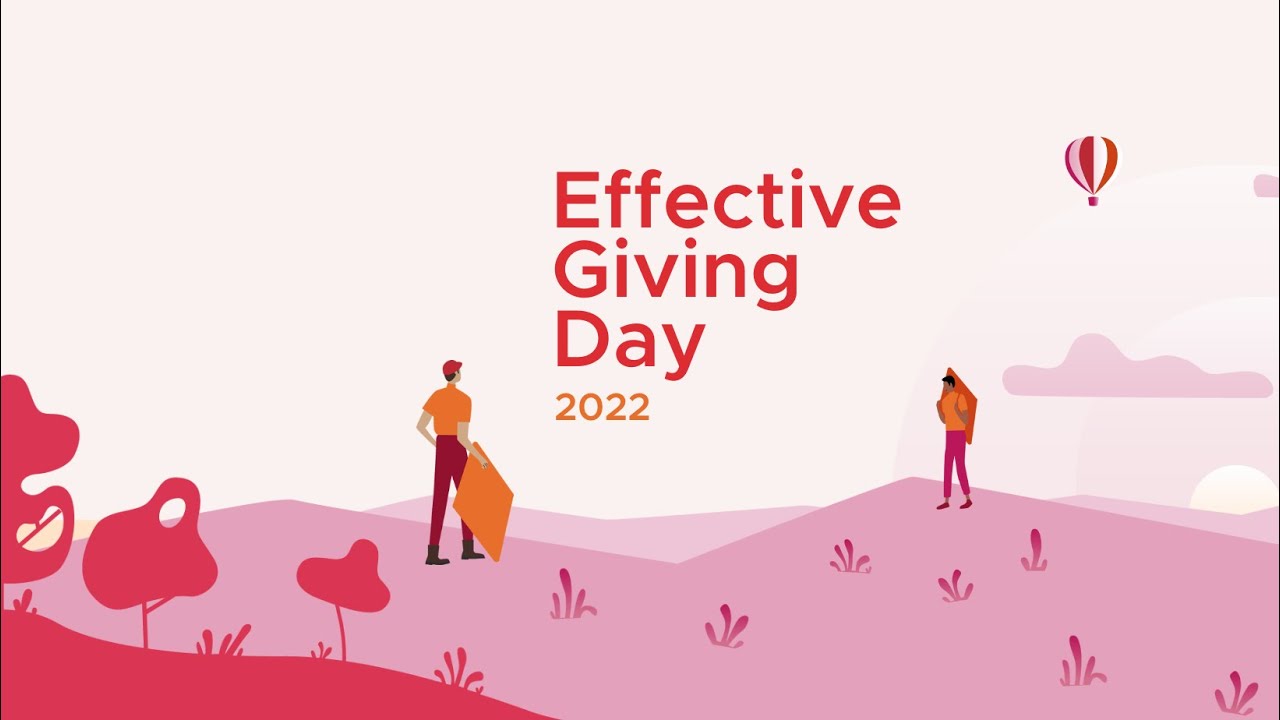 Annual Effective Giving Day takes place - UK Fundraising